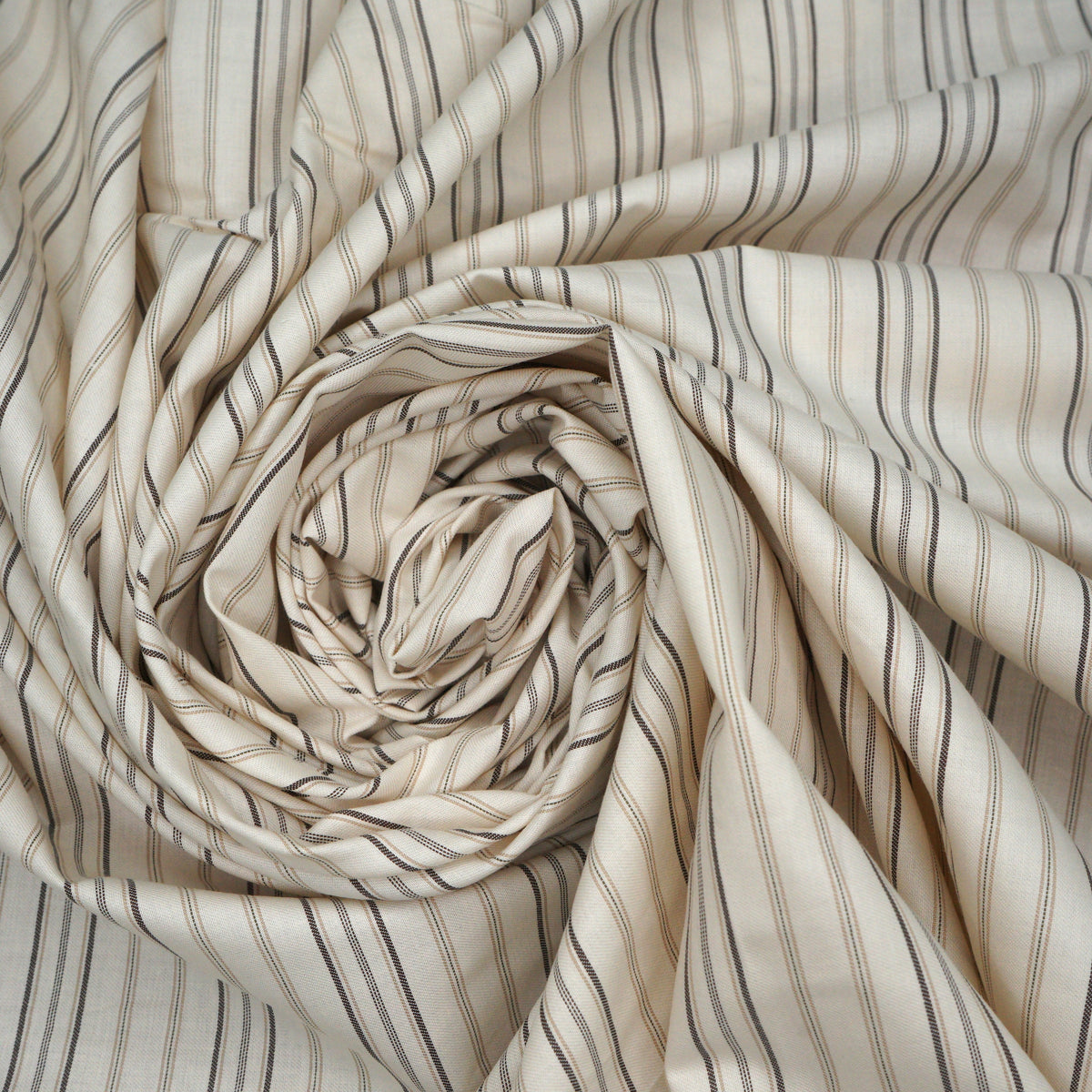 Timeless Linear Harmony Italian Cotton Shirt Fabric | Rex Fabrics