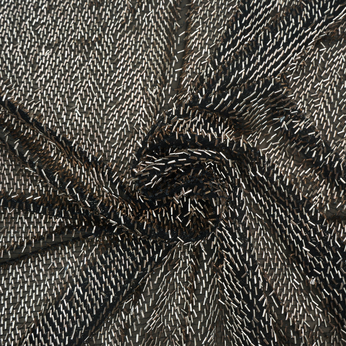 Golden Twilight Tull Design Embroidered Fabric– Rex Fabrics
