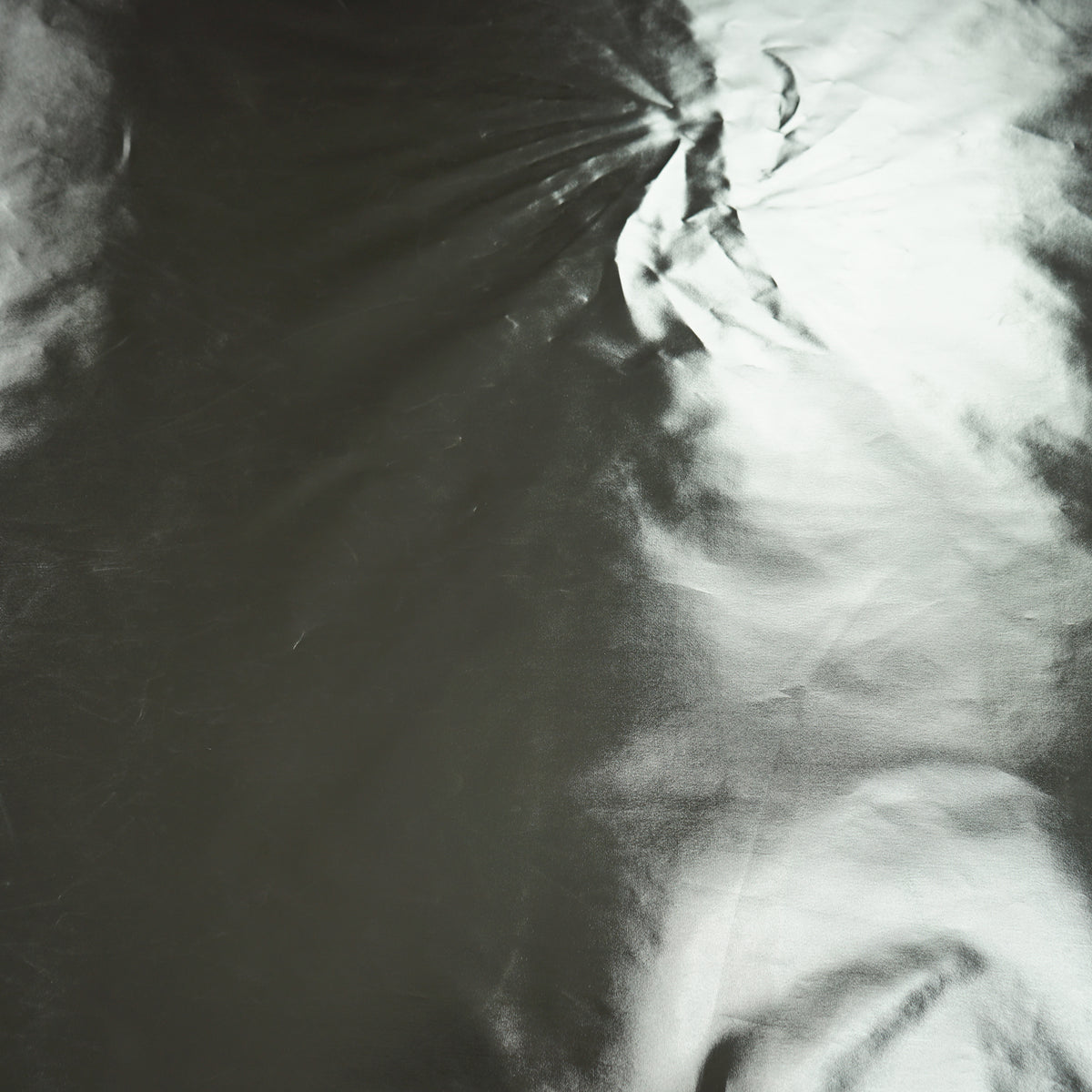 Liquid Steel Mirror Satin Metallic Stretch Vinyl Lame Fabric | Rex Fabrics