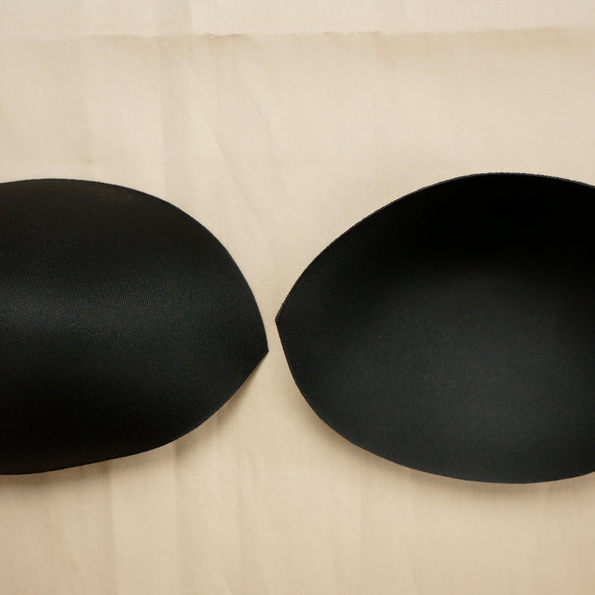 Black Bra Cups – Push Up (Pair) 36B | Rex Fabrics