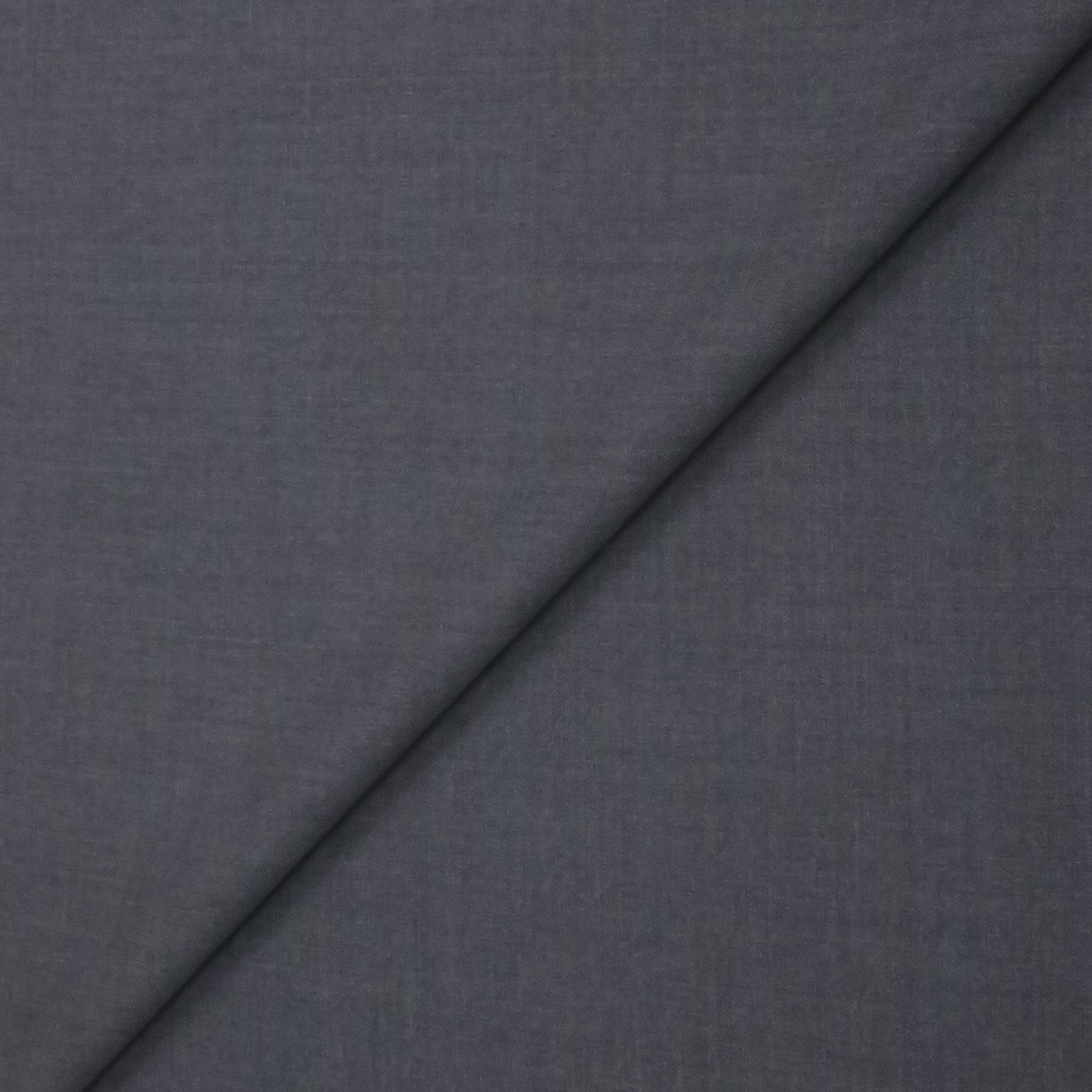 Dark Grey Plain Solid Dormeuil Amadeus Wool Luxury Fabric | Rex Fabrics