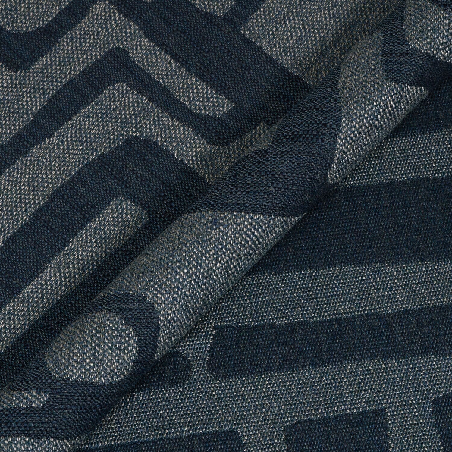 Sunbrella® Escher Indigo 146225-0003 Fusion Upholstery 54" | Rex Fabrics