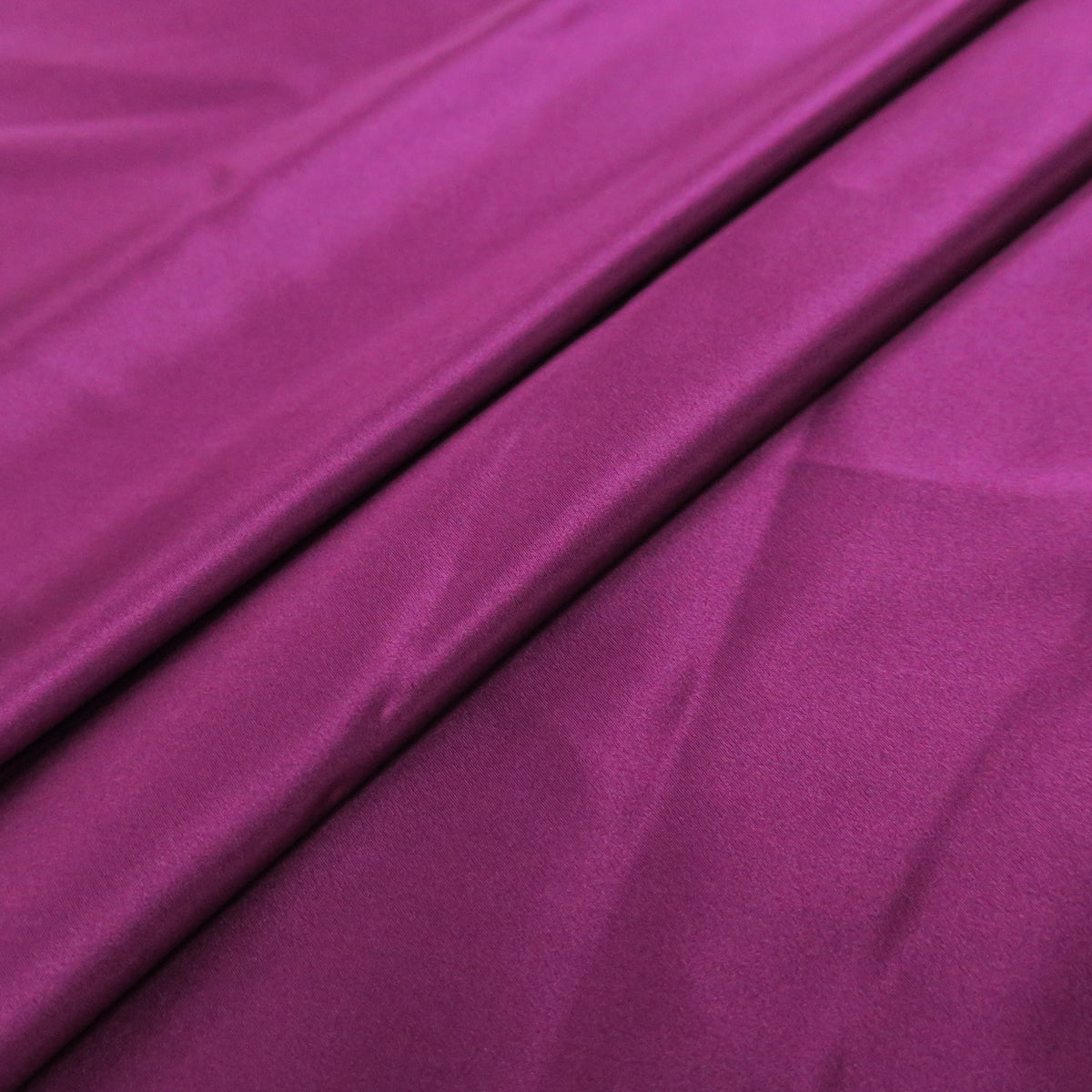 Silk Charmeuse Fabric Grape Purple Solid 54" 19mm | Rex Fabrics