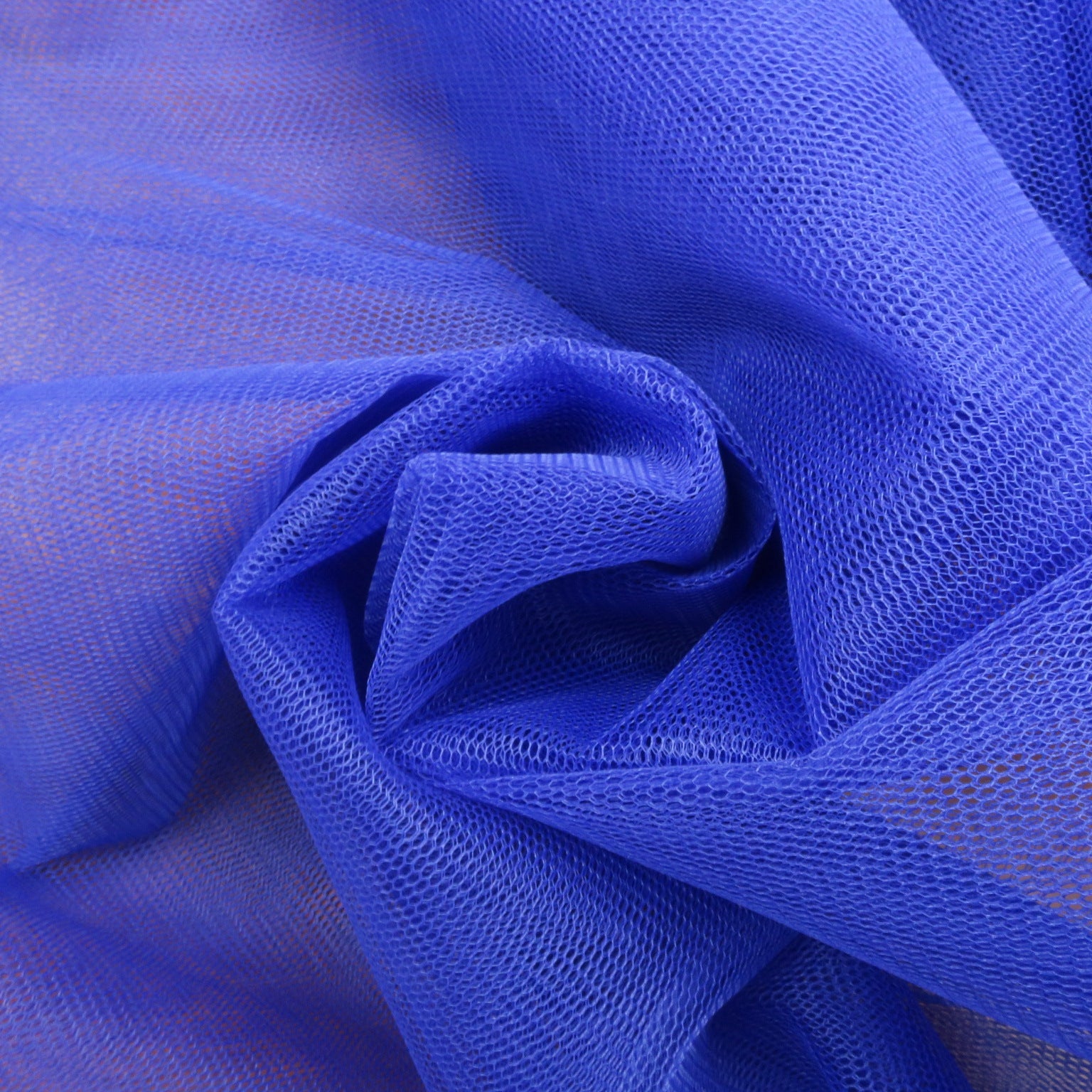 Solid Royal Blue Hard Tulle Fabric | Rex Fabrics