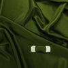 Olive Green Solid 54" Wide Silk Charmeuse Fabric 19mm | Rex Fabrics