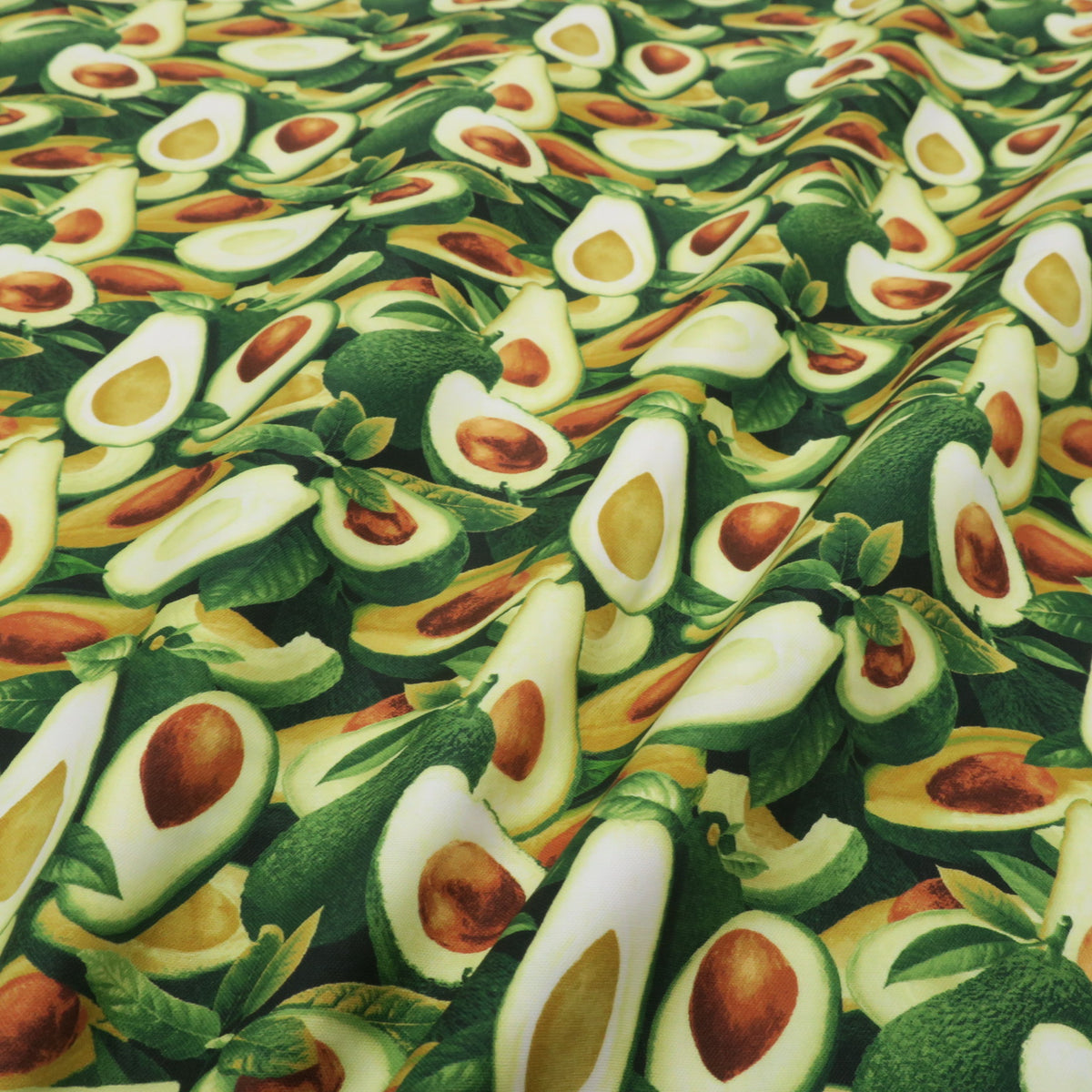 Avocado Printed Cotton Cotton– Rex Fabrics