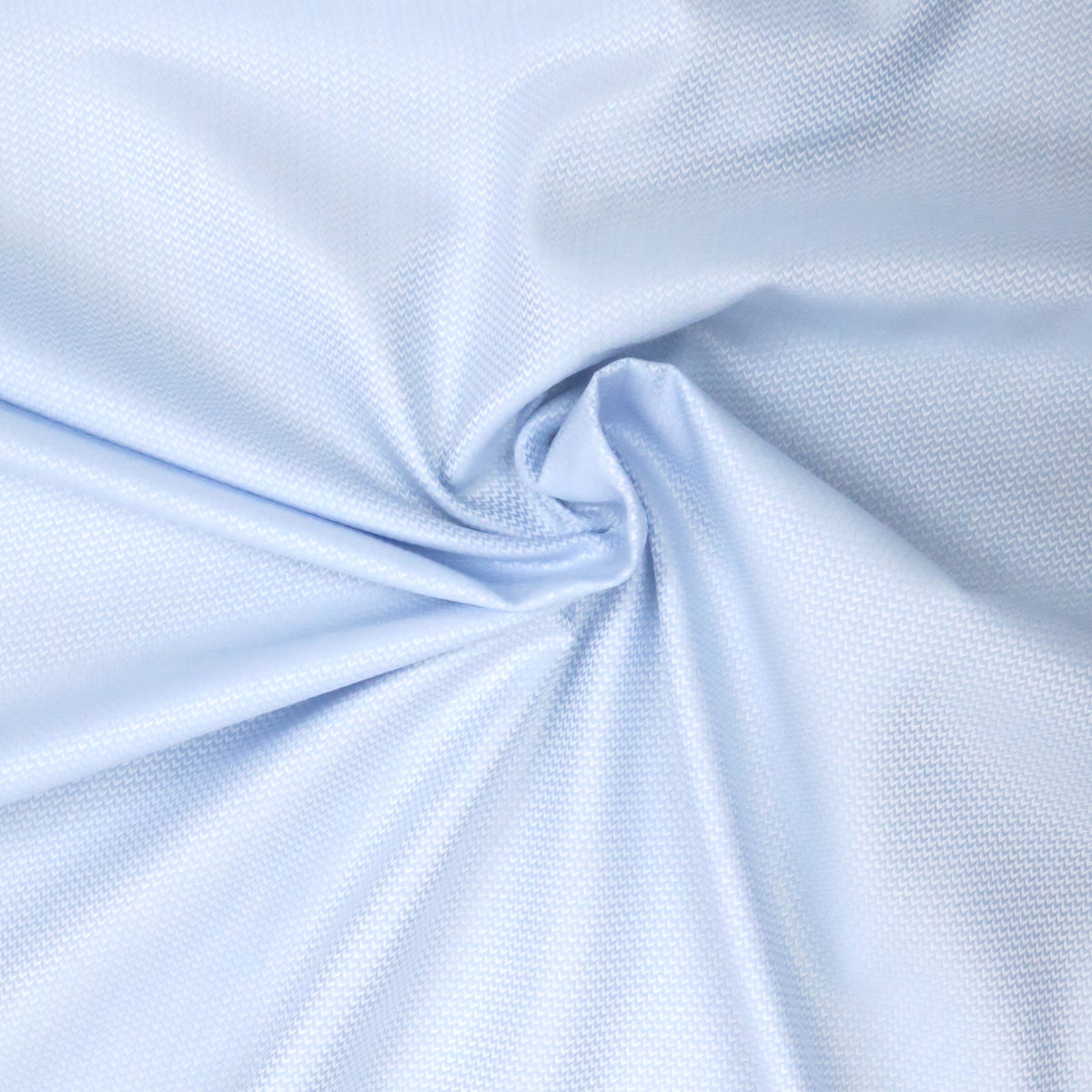 Light Blue Nailshead 100% Fine Shirting Cotton Fabric by Canclini | Rex ...