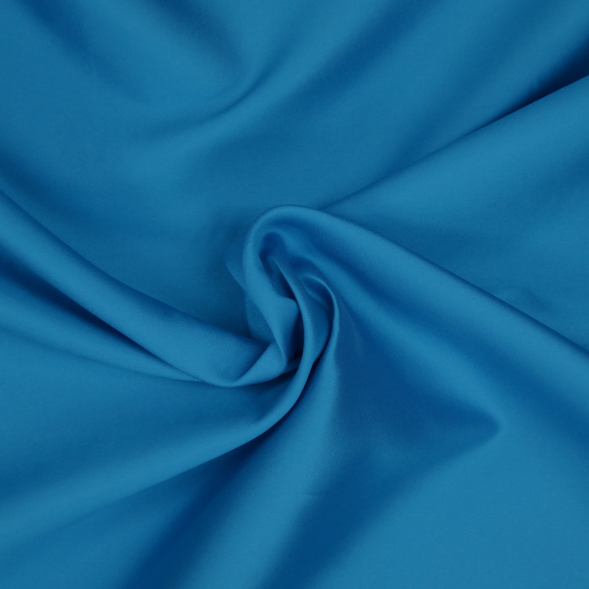 Turquoise Solid Poly-Silk Mikado Fabric | Rex Fabrics