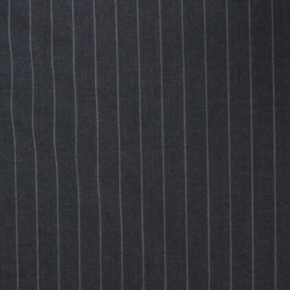Charcoal with Grey Chalkstripe 100% Wool Amadeus Dormeuil Fabric | Rex ...