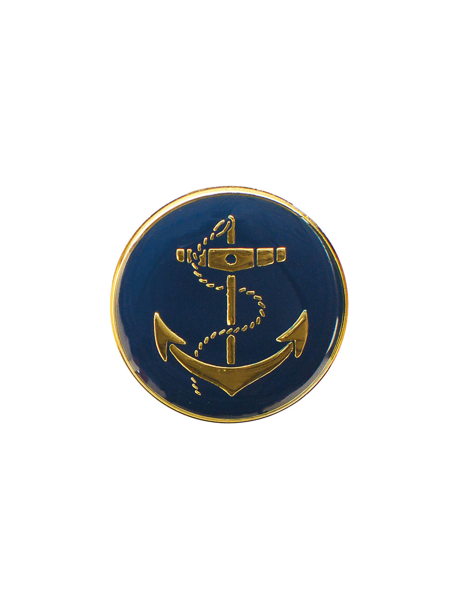 Anchor navy/gilt– Rex Fabrics