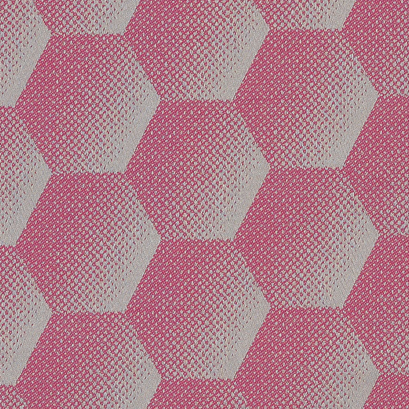 Sunbrella® Hexagon Pink HEXJ203 European Upholstery 54" | Rex Fabrics