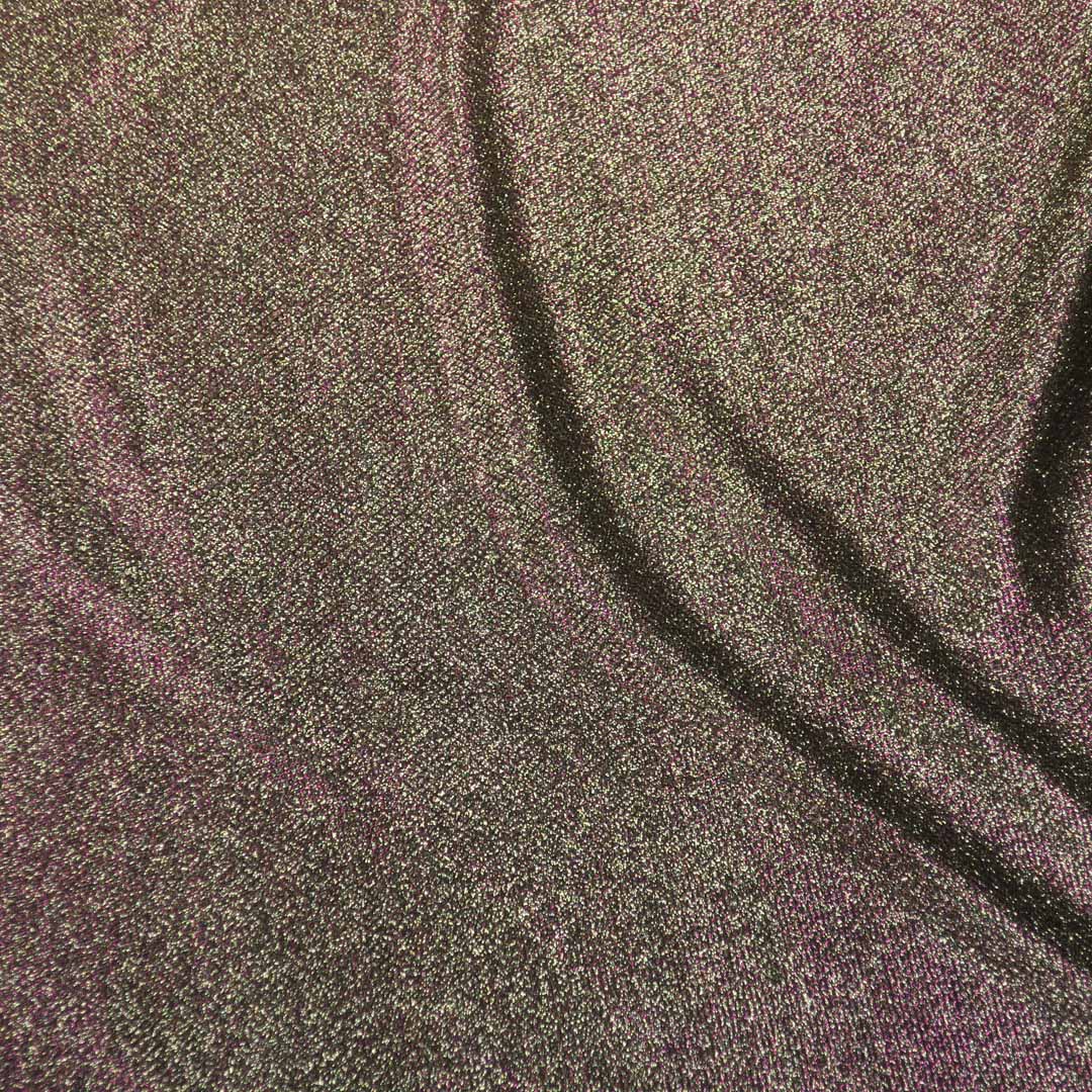 Metallic Gradient Gold - Black Liquid Polyester Fabric | Rex Fabrics